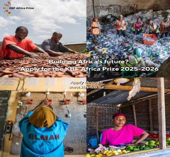 Call for Projects: KBF Africa Prize 2025-2026 (Up To € 250,000 ...