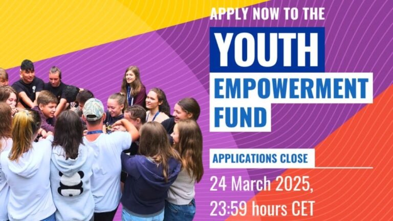 EU/GYM Youth Empowerment Fund 2025 for Youth-led Initiatives (Up to ...
